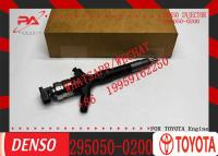China Common Rail Diesel Fuel Injector 095000-0460 23670-30400 295050-0200 for Toyota Denso 4 Cylinder for sale