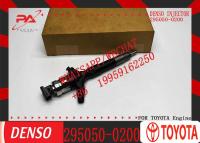 China Common Rail Diesel Fuel Injector 095000-0460 23670-30400 295050-0200 for Toyota Denso 4 Cylinder for sale