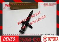 China Common Rail Diesel Fuel Injector 095000-0460 23670-30400 295050-0200 for Toyota Denso 4 Cylinder for sale