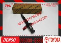 China Common Rail Diesel Fuel Injector 23670-30050 095000-5880 for DENSO for sale