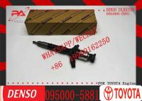 China 095000-5881 Diesel Engine Injector 23670-30050 for Toyota DENSO 095000-5660 095000-5880 for sale