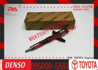 China 095000-5881 Diesel Engine Injector 23670-30050 for Toyota DENSO 095000-5660 095000-5880 for sale