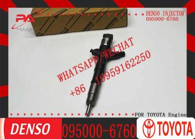 China Diesel Fuel Injector 095000-6760 095000-6761 Common Rail 23670-30140 for Toyota Hilux 2.5L Euro4 for sale
