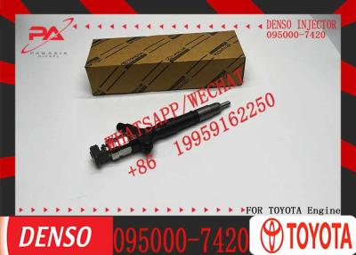 China 095000-7420 23670-30250 Common Rail Diesel Fuel Injector for Toyota DENSO 12V for sale