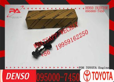 China 1KD Injector Nozzle 095000-7450 Common Rail Injector for Toyota Hiace Dyna 3.0 D for sale