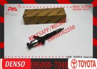 China New Fuel Injector Nozzle 095000-7040 23670-39145 for Toyota Hiace 2.5 D4D Hilux 2KD-FTV Engine for sale