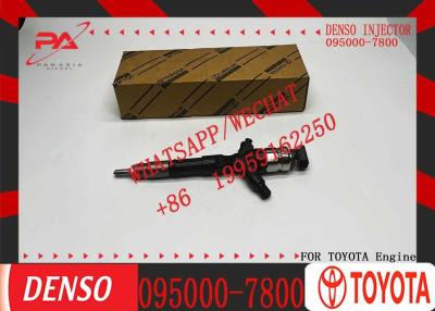 China Denso Common Rail Injector 095000-7801 095000-7800 23670-30310 for Toyota Hiace 2KD-FTV Euro IV for sale