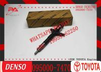 China Diesel Fuel Injector 095000-7470 23670-39175 for Toyota Hilux 1KD 2KD-FTV 4 Cylinder for sale