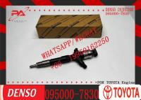 China Common Rail Fuel Injectors 095000-7470 23670-39255 095000-7830 23670-30330 Engine Parts for sale