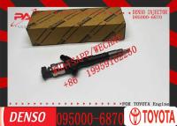 China Toyota Fuel Injector 0950006870 095000-6870 for 1KD-FTV Engine 23670-39155 for sale