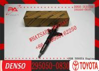 China New Diesel Fuel Injector 295050-0830 for Toyota Dyna 1KD-FTV 23670-39395 23670-30390 for sale
