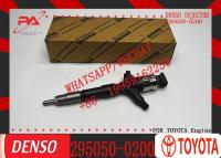 China Denso Diesel Fuel Injector 295050-0460 295050-0200 for Toyota 23670-30400 23670-39435 for sale