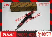 China Denso Diesel Fuel Injector 295050-0460 295050-0200 for Toyota 23670-30400 23670-39435 for sale