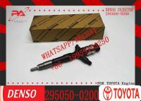 China Denso Diesel Fuel Injector 295050-0460 295050-0200 for Toyota 23670-30400 23670-39435 for sale