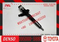 China 095000-5881 Diesel Engine Injector 23670-30050 for TOYOTA 095000-5660 095000-5880 for sale
