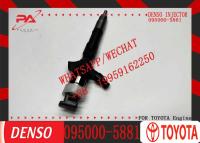 China 095000-5881 Diesel Engine Injector 23670-30050 for Toyota Denso Common Rail 095000-5660 for sale