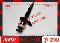 China 095000-5881 Diesel Engine Injector 23670-30050 for Toyota Denso Common Rail 095000-5660 for sale