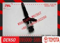 China 095000-5881 Diesel Engine Injector 23670-30050 for Toyota Denso Common Rail 095000-5660 for sale