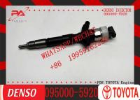 China Senhor 095000-5920 23670-0L020 Common Rail Diesel Fuel Injector for Toyota Hilux 1KD 3.0 for sale