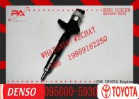 China Common Rail Injector 23670-0L010 095000-7761 095000-5930 for Toyota Denso 4 Cylinder for sale