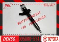 China Denso Common Rail Fuel Injector 23670-0L090 095000-5741 23670-30080 for Diesel Engine for sale