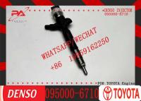 China Diesel Common Rail Injector 095000-6710 23670-30120 for DENSO 4 Cylinder Engines for sale