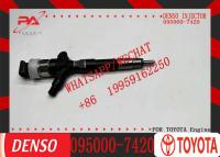 China OEM Fuel Diesel Common Rail Injector 23670-30250 095000-7420 for Toyota Hiace 2.5 D-4D 2KD-FTV for sale