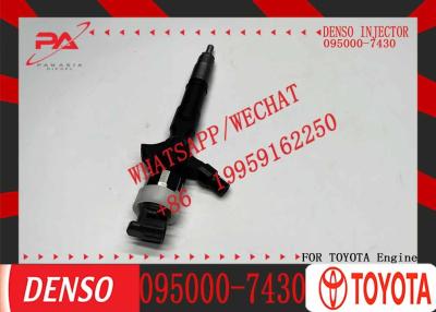China Genuine Fuel Injector 095000-7430 23670-39146 DCRI107800 for Toyota Hiace 2.5 D-4D for sale