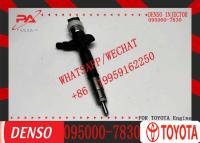 China Common Rail Fuel Injector 095000-7830 23670-30330 for DENSO Engine Parts for sale