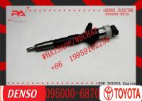 China Toyota Fuel Injector 0950006870 095000-6870 23670-39155 for 1KD-FTV Denso for sale