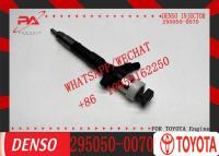 China OEM Denso Common Rail Injector 23670-39196 295050-0820 295050-0070 for Toyota 1KD-FTV Euro 4 Hiace for sale