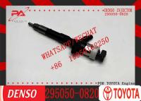 China Denso Common Rail Injector 295050-0820 23670-39385 for Toyota 1KD-FTV 4-Cylinder for sale