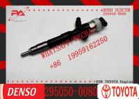 China 1KD-FTV Common Rail Diesel Fuel Injector Nozzle 295050-0080 23670-30390 for DENSO for sale