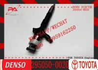 China Diesel Fuel Common Rail Injector 295050-0020 295050-0100 for Toyota 1KD 2KD 23670-30190 for sale