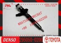 China Denso Common Rail Injector 23670-30400 295050-0200 295050-0201 Diesel Engine Fuel Injector for sale