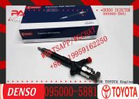 China 095000-5881 Diesel Engine Injector 23670-30050 for Toyota Denso Common Rail 095000-5660 095000-5880 for sale