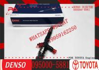 China 095000-5881 Diesel Engine Injector 23670-30050 for Toyota Denso Common Rail 095000-5660 095000-5880 for sale
