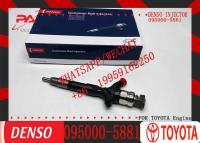 China 095000-5881 Diesel Engine Injector 23670-30050 for Toyota Denso Common Rail 095000-5660 095000-5880 for sale