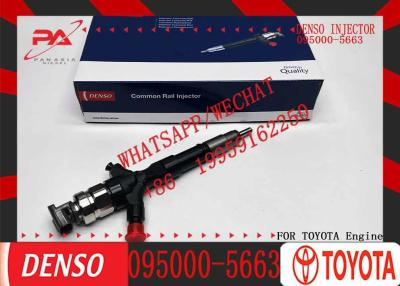 China ELIC Excavator Common Rail Fuel Injector 095000-5880 095000-5663 095000-7750 095000-7780 23670-30050 for sale