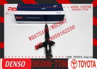 China ELIC Excavator Common Rail Fuel Injector 095000-5880 095000-7760 for DENSO 23670-39276 for sale