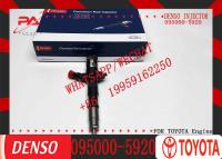 China Senhor 095000-5920 23670-0L020 Common Rail Diesel Fuel Injector for Toyota Hilux 1KD 3.0 for sale