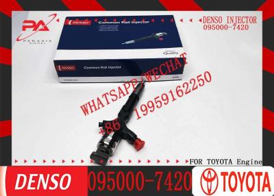 China 095000-7420 23670-30250 Common Rail Diesel Fuel Injector for Toyota DENSO 12V for sale