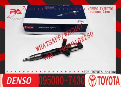 China Genuine Fuel Injector 095000-7430 23670-39146 DCRI107800 for Toyota Hiace 2.5 D-4D for sale