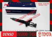 China 1KD Injector Nozzle 095000-7450 Common Rail Injector for Toyota Hiace Dyna 3.0 D for sale