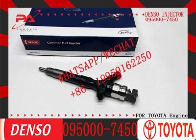 China 1KD Injector Nozzle 095000-7450 Common Rail Injector for Toyota Hiace Dyna 3.0 D for sale