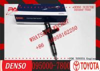 China Denso Diesel Fuel Injector 095000-7800 095000-7801 23670-39285 for 1KD Engine for sale