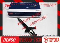China Common Rail Fuel Injector 095000-7830 23670-30330 for DENSO Engines for sale