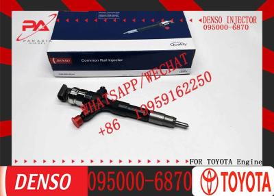 China Toyota Fuel Injector 0950006870 095000-6870 for 1KD-FTV Engine Denso OEM 23670-39155 for sale