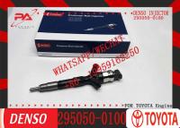 China Fuel Injector 23670-30190 23670-30196 295050-0100 for Toyota Land Cruiser Prado Fortuner 2001-2010 for sale