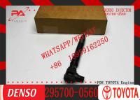 China Denso Common Rail Fuel Injector 23670-0E020 295700-0560 for Diesel Engines for sale